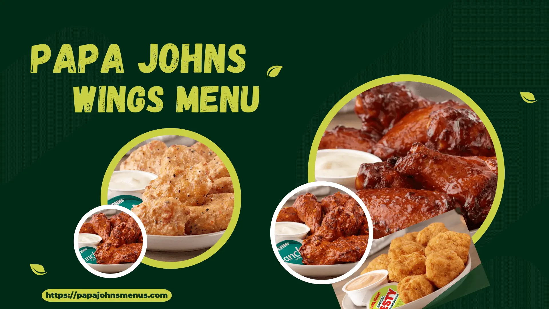 Papa Johns Wings Menu Prices and Nutritional Info 2025